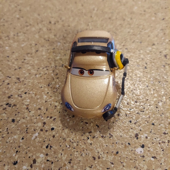 Disney | Toys | Disney Pixar Cars Racer Metallic Gold | Poshmark